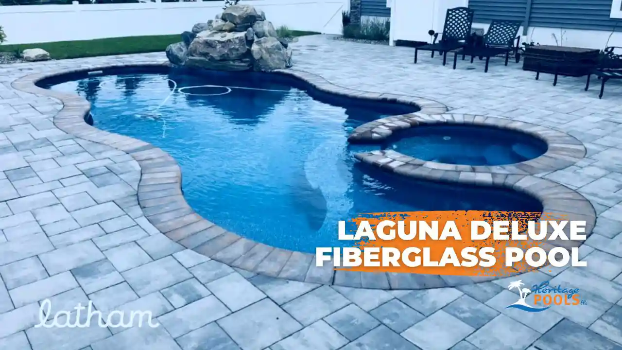 Laguna Deluxe Fiberglass Pool | Heritage Pools